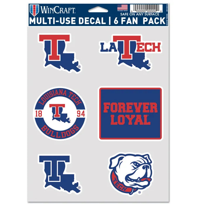 La Tech Forever Loyal 6 pack Decal – FanBase Ruston